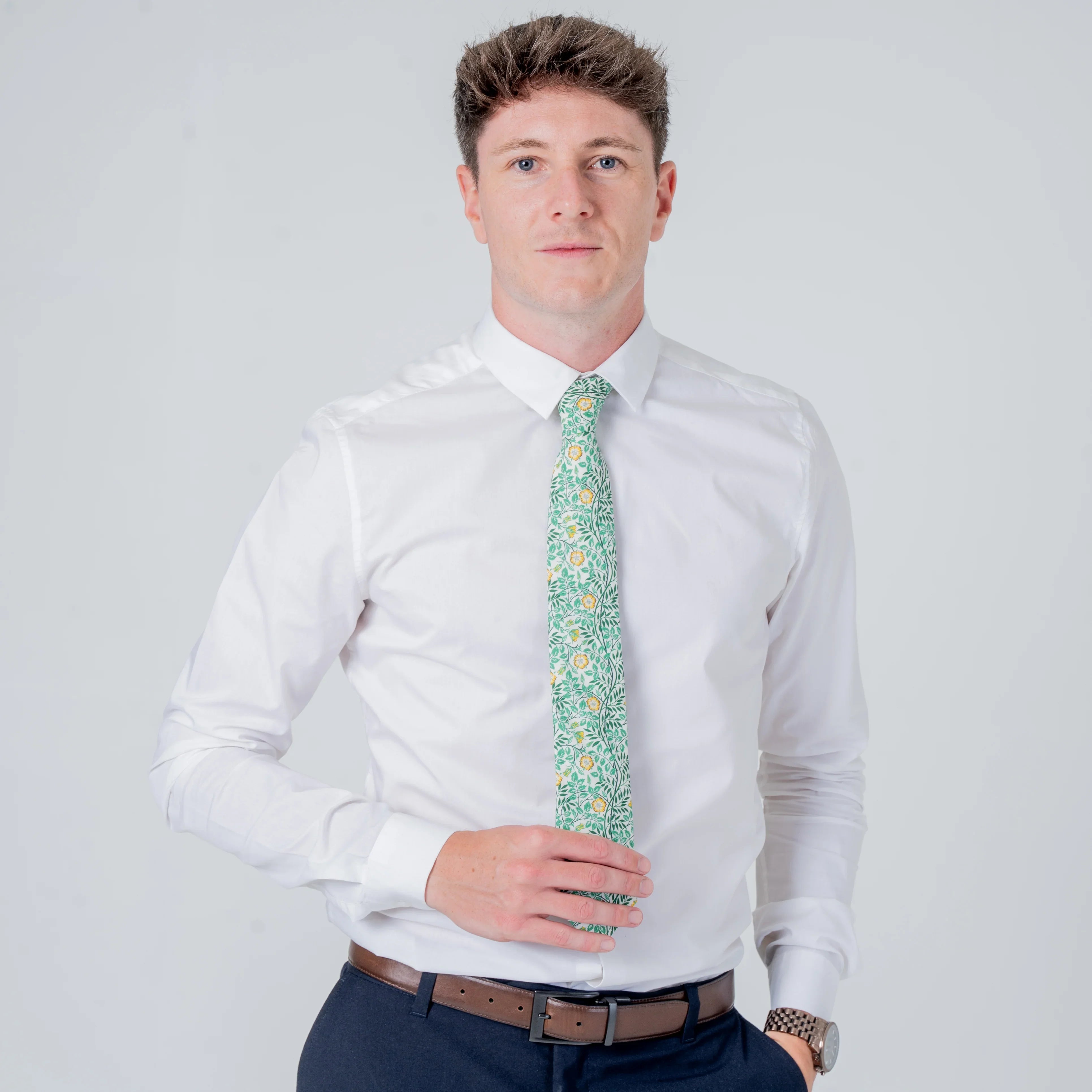 Elegant Floral Ties Collection - Shop Now – Crossrow London